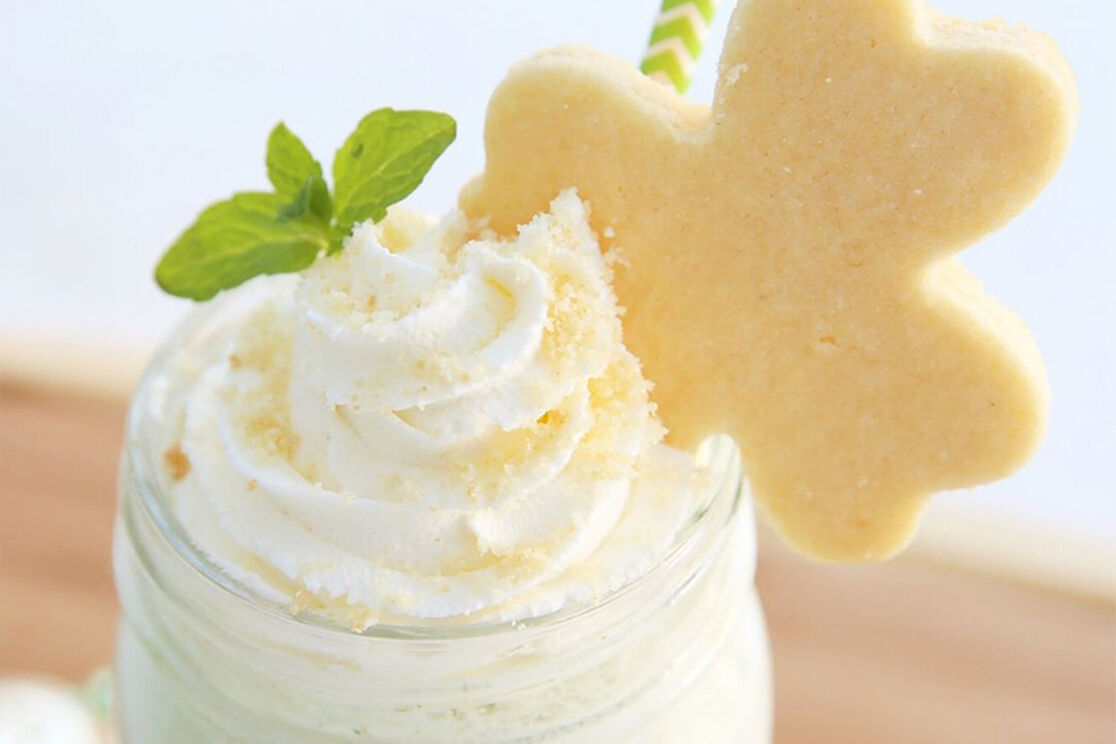 Sip on This Sugar Cookie Shamrock Shake | Honest