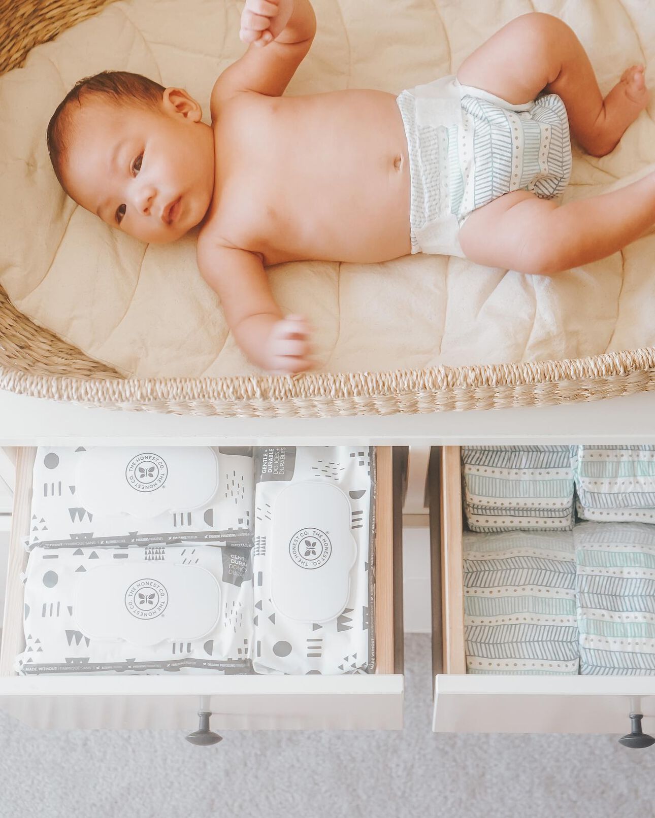How to create the perfect changing table setup | Honest